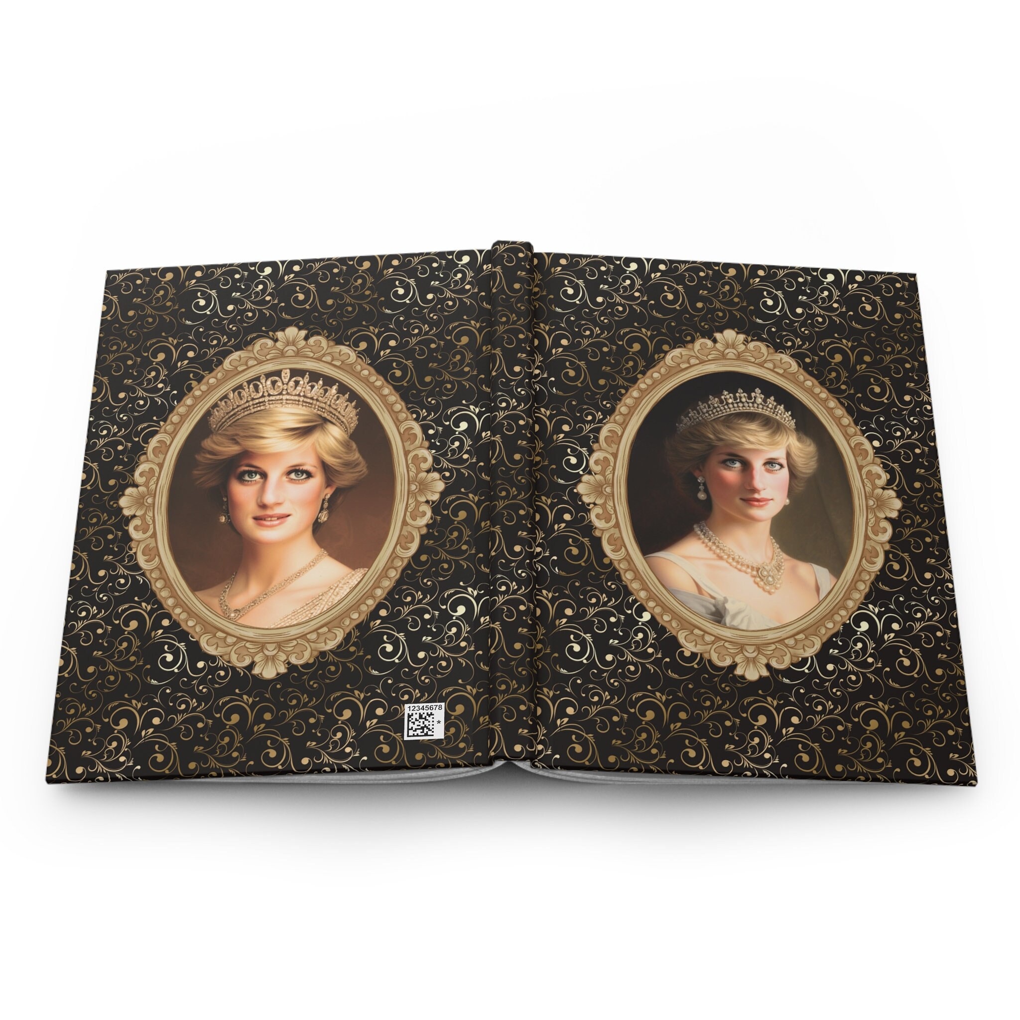 Princess Diana Notebook Hardcover Journal Lined Notebook Diana the ...