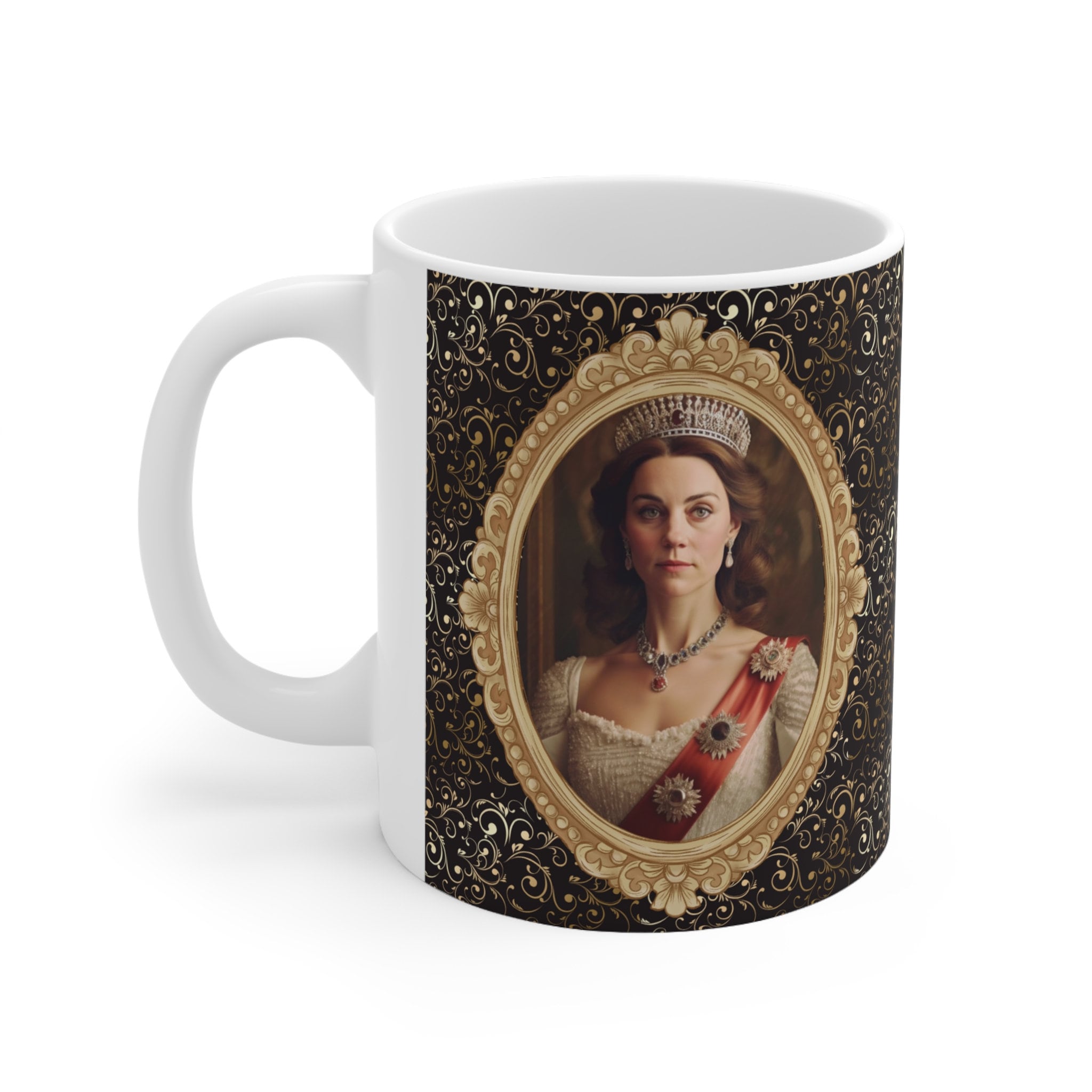 Princess Kate Middleton Style Crown Royal Mug Princess of - Etsy