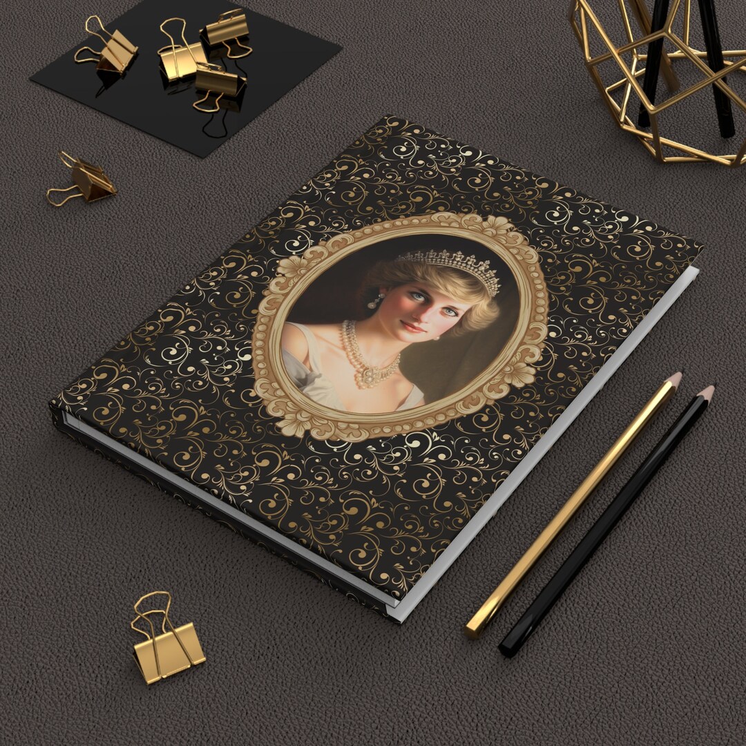 Princess Diana Notebook Hardcover Journal Lined Notebook Diana the ...