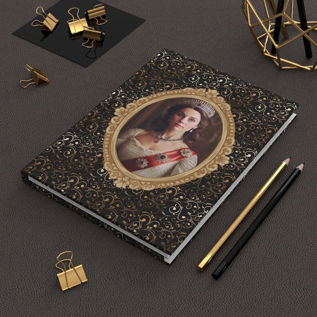 Princess Kate Middleton Notebook Journal Hardcover Lined Notebook Kate ...