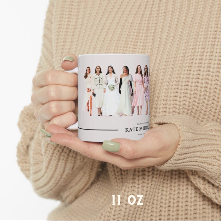 Princess Kate Middleton Mug Princess of Wales Mug Kate Middleton Coffee ...