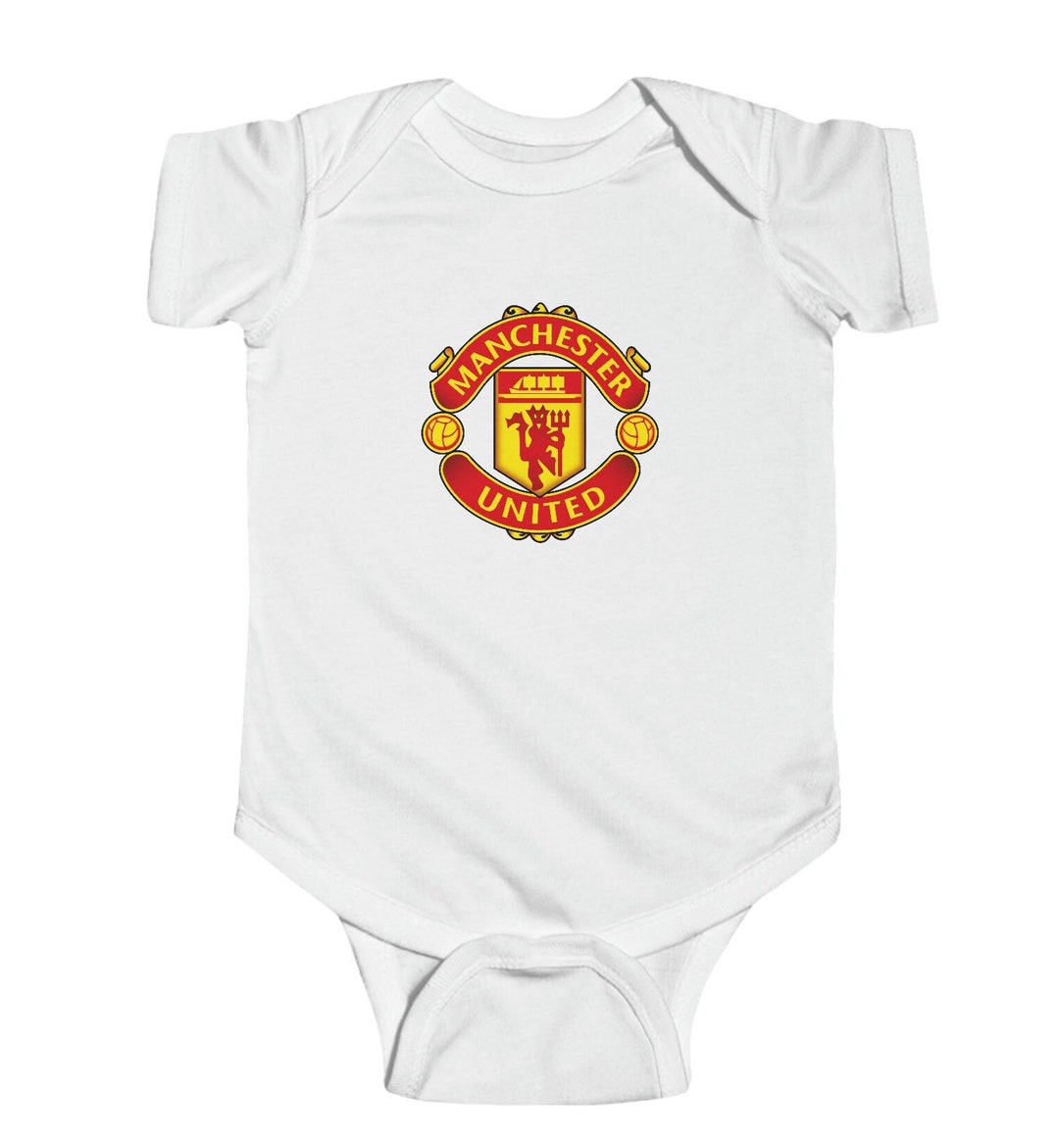 Manchester United Baby Clothing Man U Shirt Bodysuit Man - Etsy