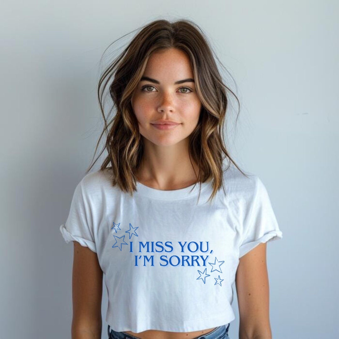 I Miss You I'm Sorry, Gracie Abrams Merch, the Secret of Us, Crop Top ...