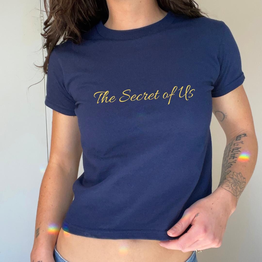 Gracie Abrams the Secret of Us Inspired Baby Tee, Gracie Abrams Shirt ...