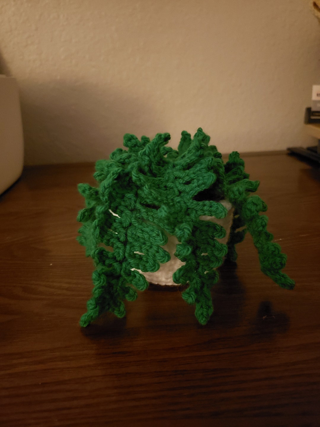Crochet Desk Fern - Etsy