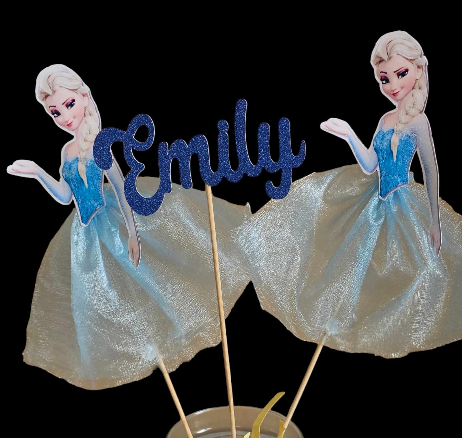 Elsa Frozen Centerpieces / Frozen/ Elsa Cut Outs With Skirt / Frozen ...