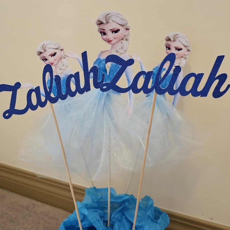 Frozen Centerpiece - Etsy