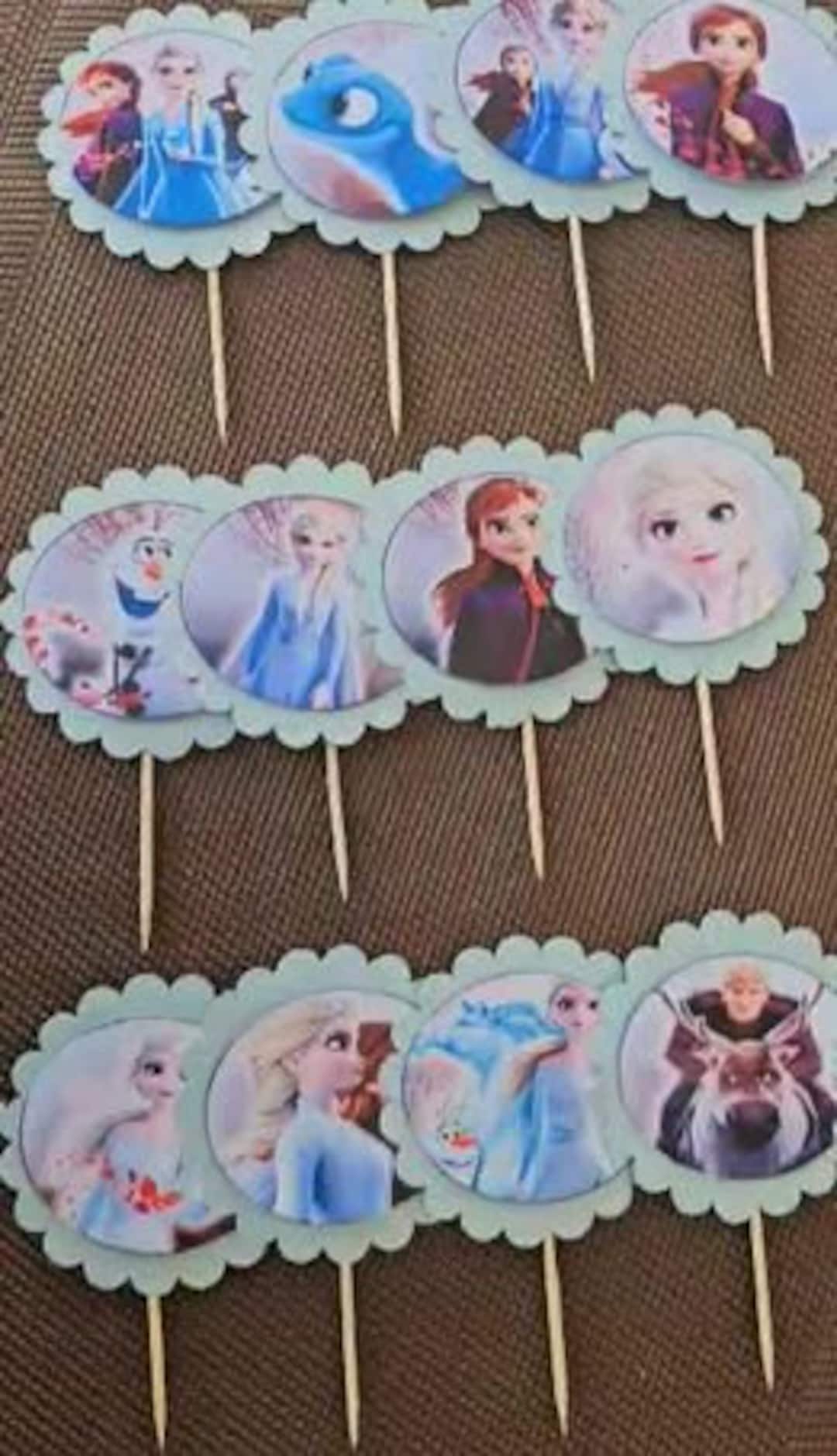 12 of Elsa Cupcake Topper | Frozen Elsa Cupcake Toppers | Cupcake ...