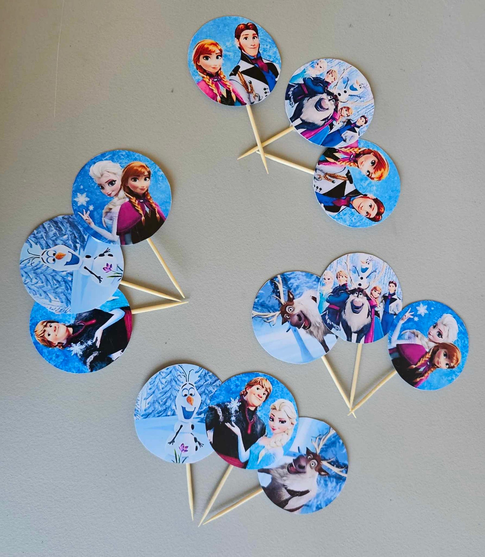 Frozen Elsa Cupcake Toppers Cupcake Toppers Frozen Party Elsa Cupcake ...
