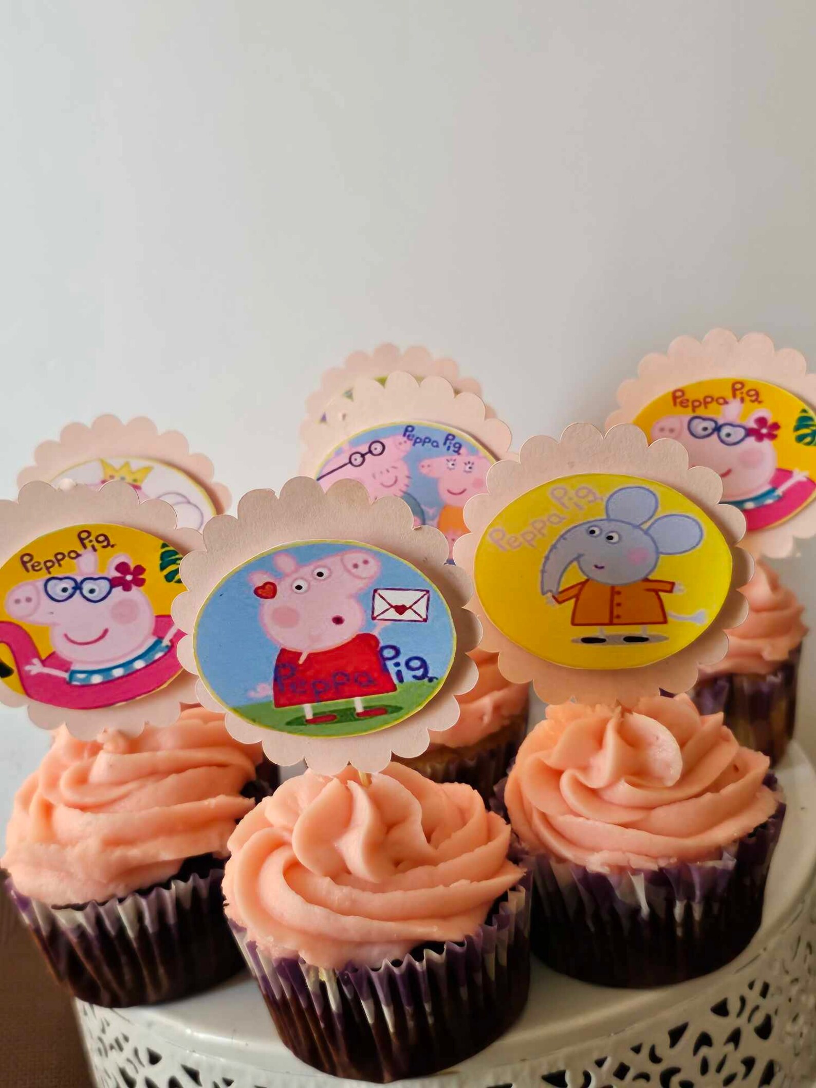 Peppa Pig Cupcake Topper Peppa Pig Cupcake Toppers Cupcake Topper Peppa ...