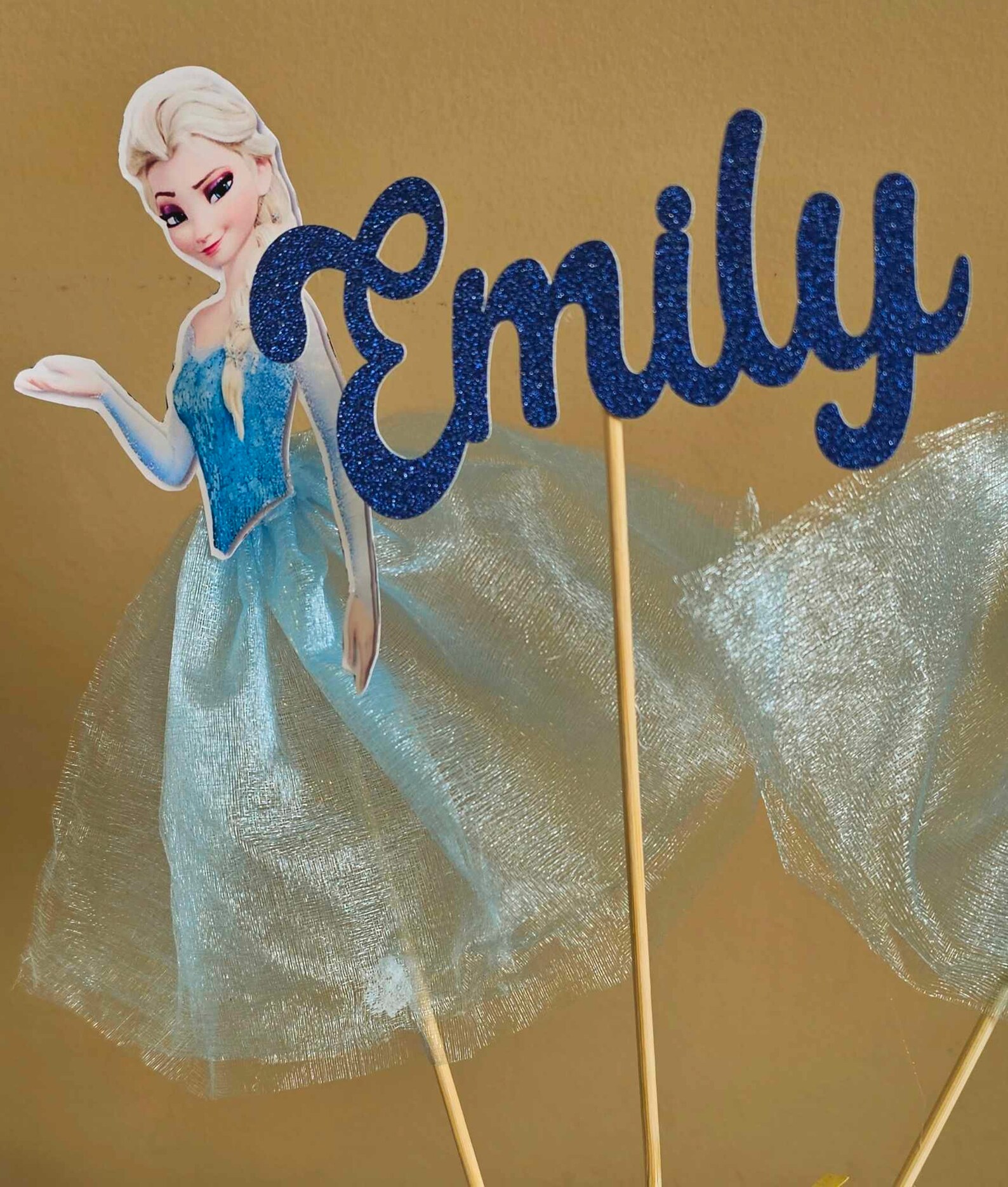 Elsa Frozen Centerpieces / Frozen/ Elsa Cut Outs With Skirt / Frozen ...