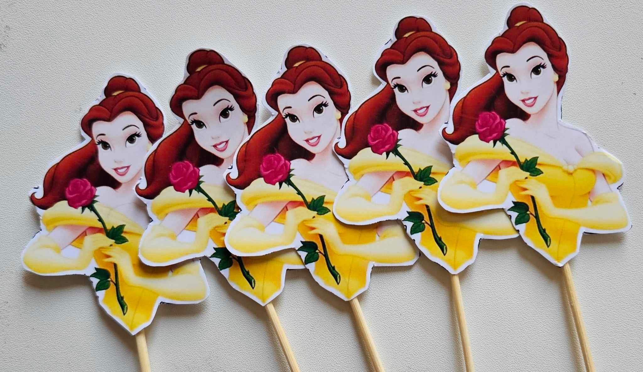 Princess Cupcake Topper | Aurora Bella Cupcake Toppers | Cupcake ...