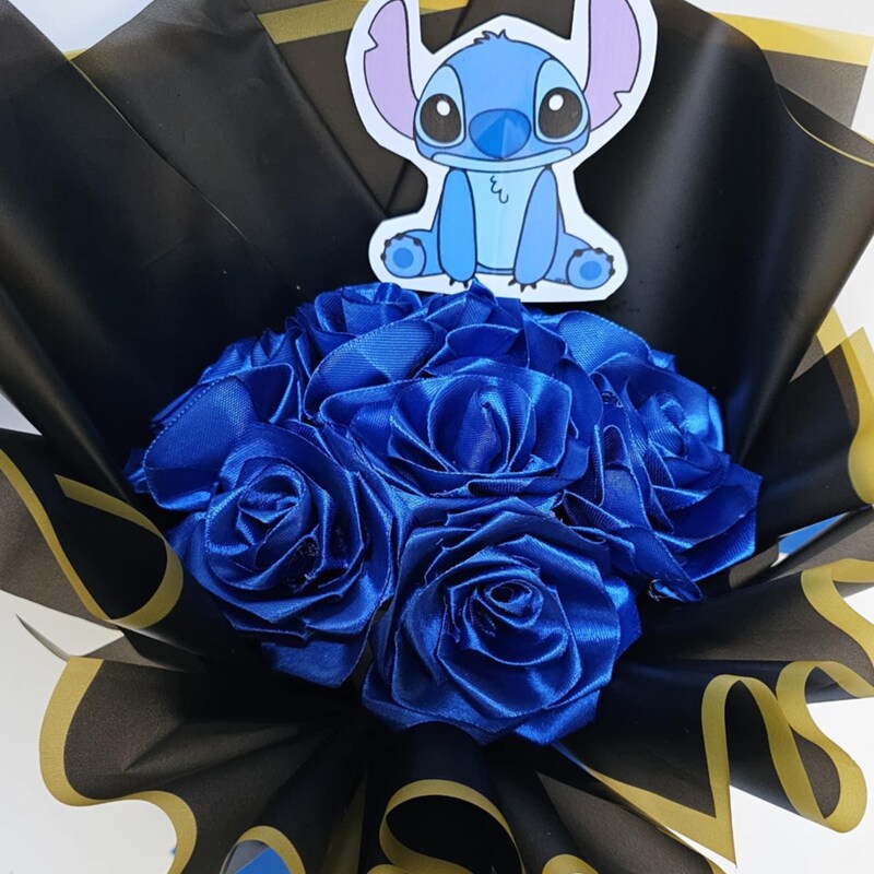 Stitch Flowers Bouquet - Etsy