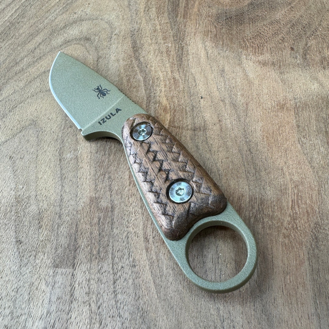 Nobleweave Walnut Handles Scales for ESEE Izula Knife - Etsy