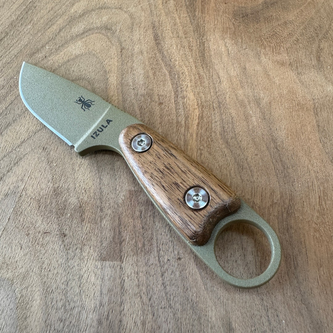 Walnut Scales for ESEE Izula / Custom Scales for ESEE Izula / Perfect ...