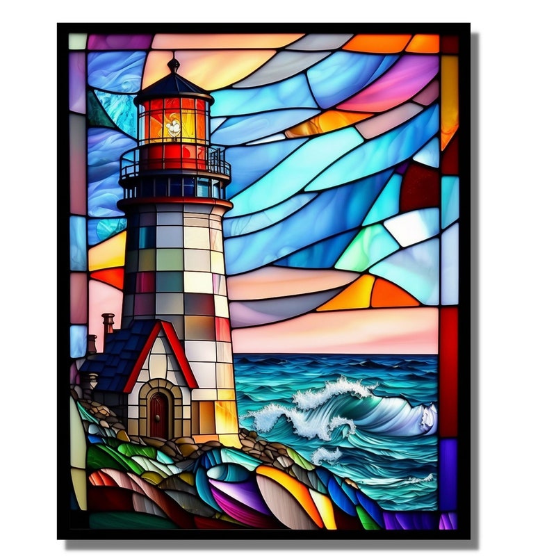 36 Stain Glass Window - Etsy