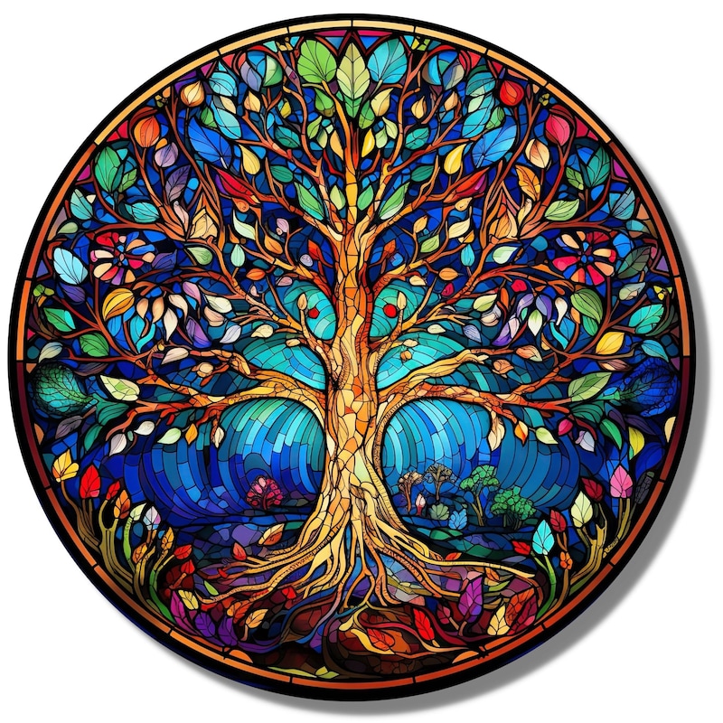 Glass Tree of Life - Etsy