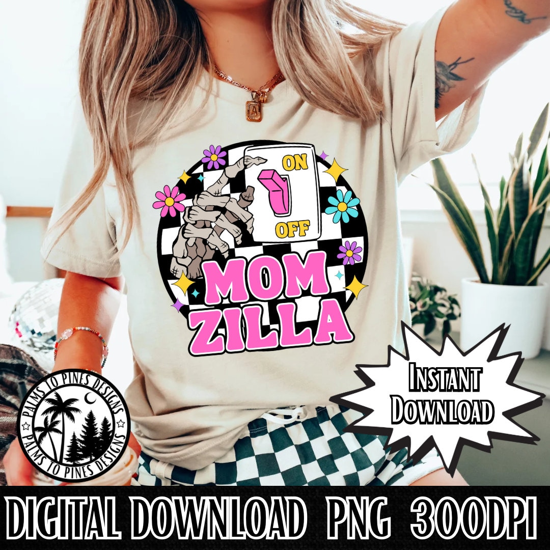 Fun Skeleton Mom PNG, Momzilla Skeleton Design, Mom Skeleton Design ...