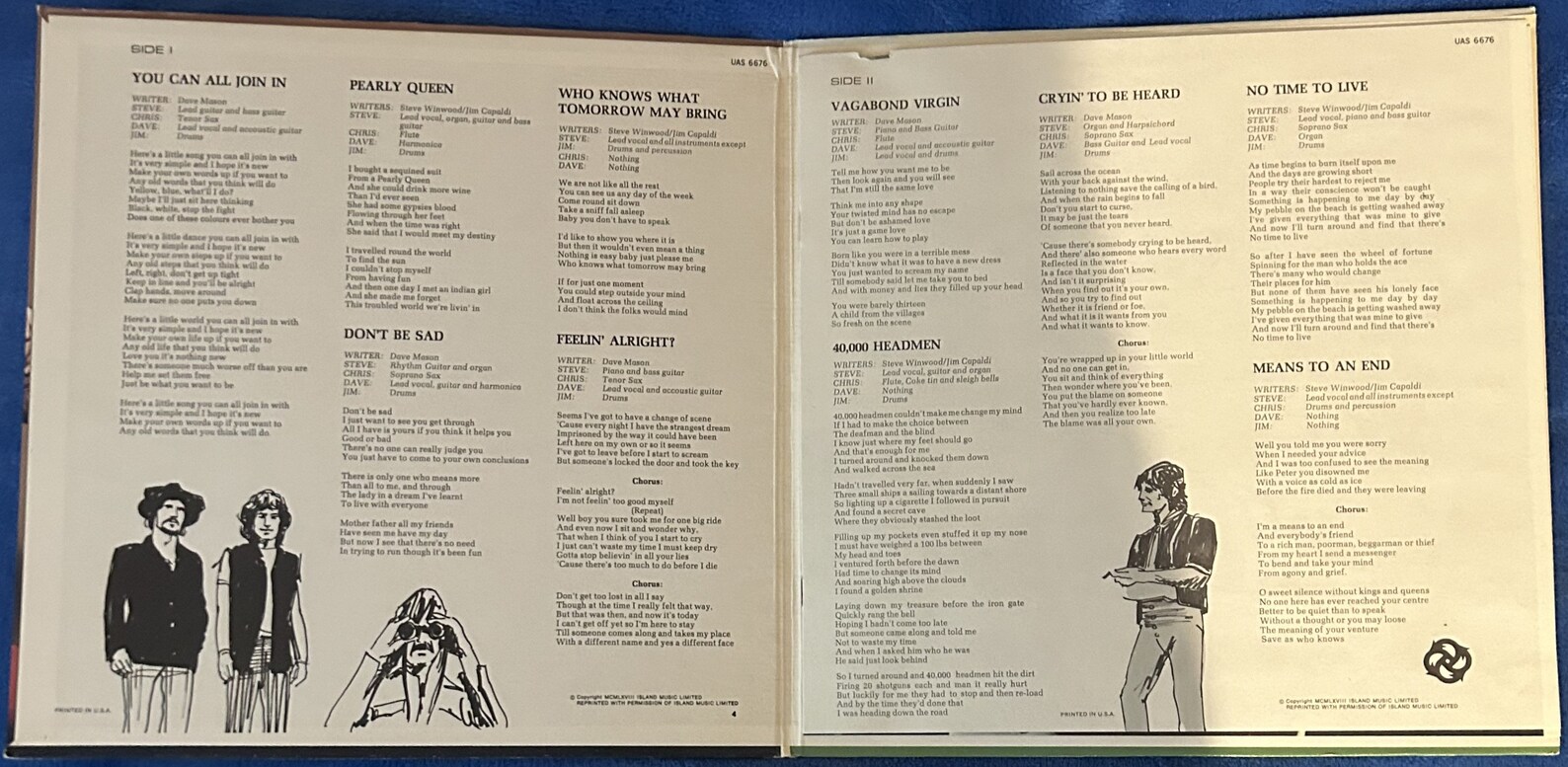 Traffic - Second Album - Vintage Vinyl - Etsy