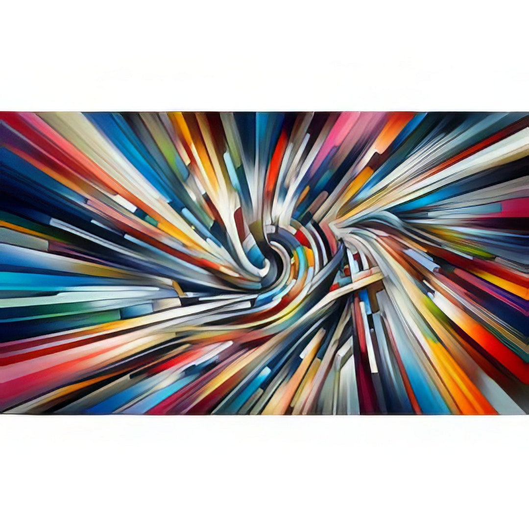 Modern Spin - Print - Framed - Etsy