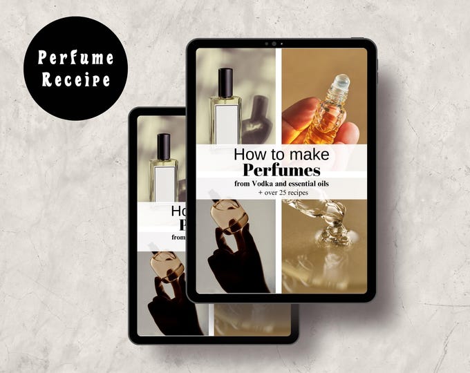 Perfume Recipe Ebook Pdf Diy Perfume Essential Oil Blends Diy Gift ...