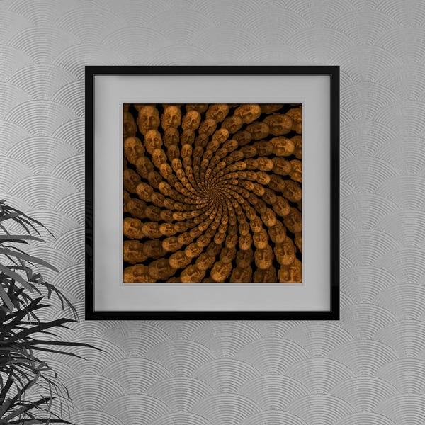 Hypnotic Spiral - Etsy