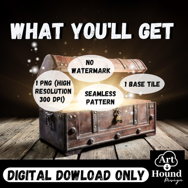 Retro Cryptid Patchwork : Seamless Digital Pattern PNG - Bigfoot ...