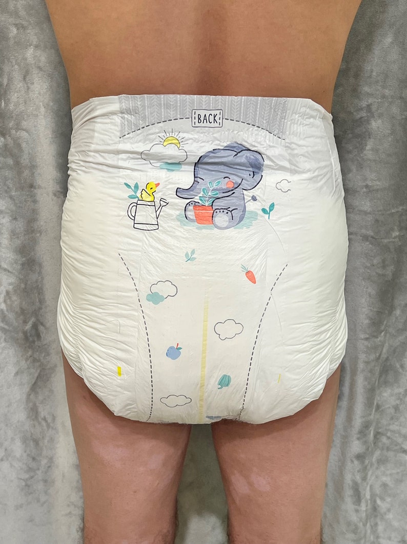 Custom ABDL Diaper Plastic Backed - Etsy