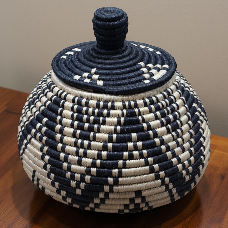 Handwoven Sisal African Storage Baskets - Various Colors and Sizes - Etsy
