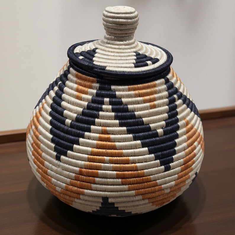 Handwoven Sisal African Storage Baskets - Various Colors and Sizes - Etsy