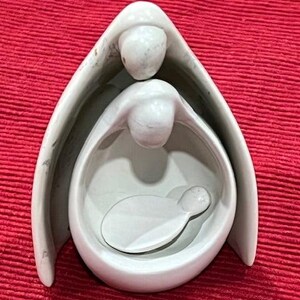 Three Piece Natural Kisii Soapstone Nativity Set - Handcrafted ...