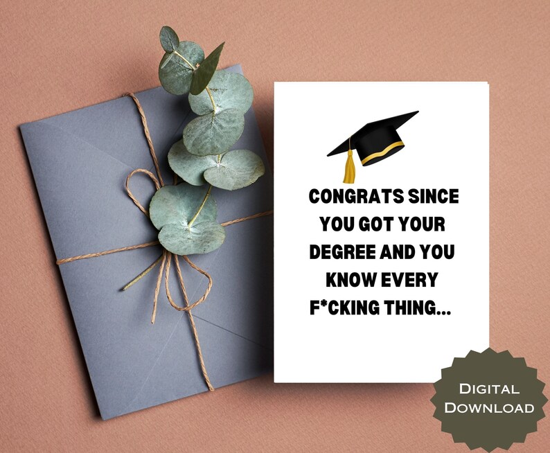 Printable Graduation Card 2023 Graduation Greeting Card - Etsy