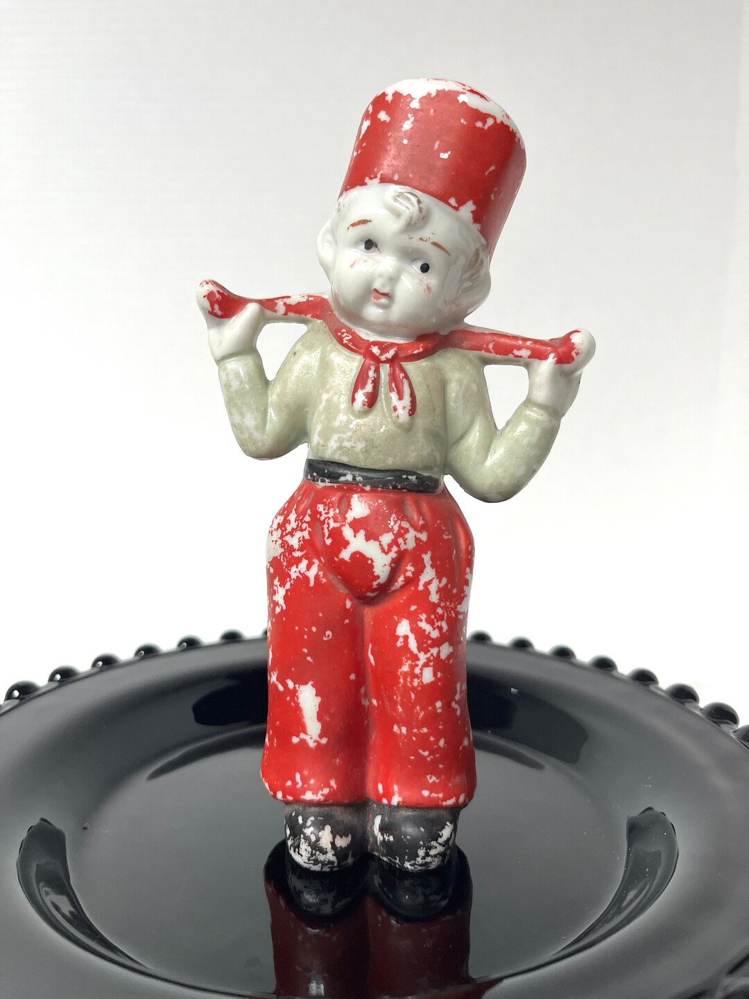 Antique Dutch Boy Porcelain Figurine. Made in Japan - Etsy