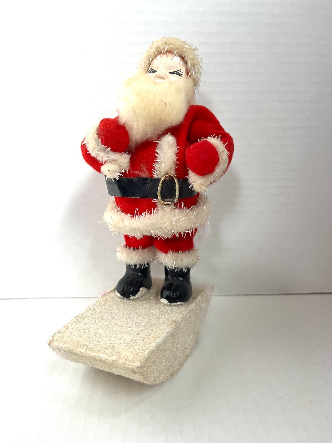 Vintage, Antique, Christmas Santa Figure. Santa is 6 Inches Tall - Etsy