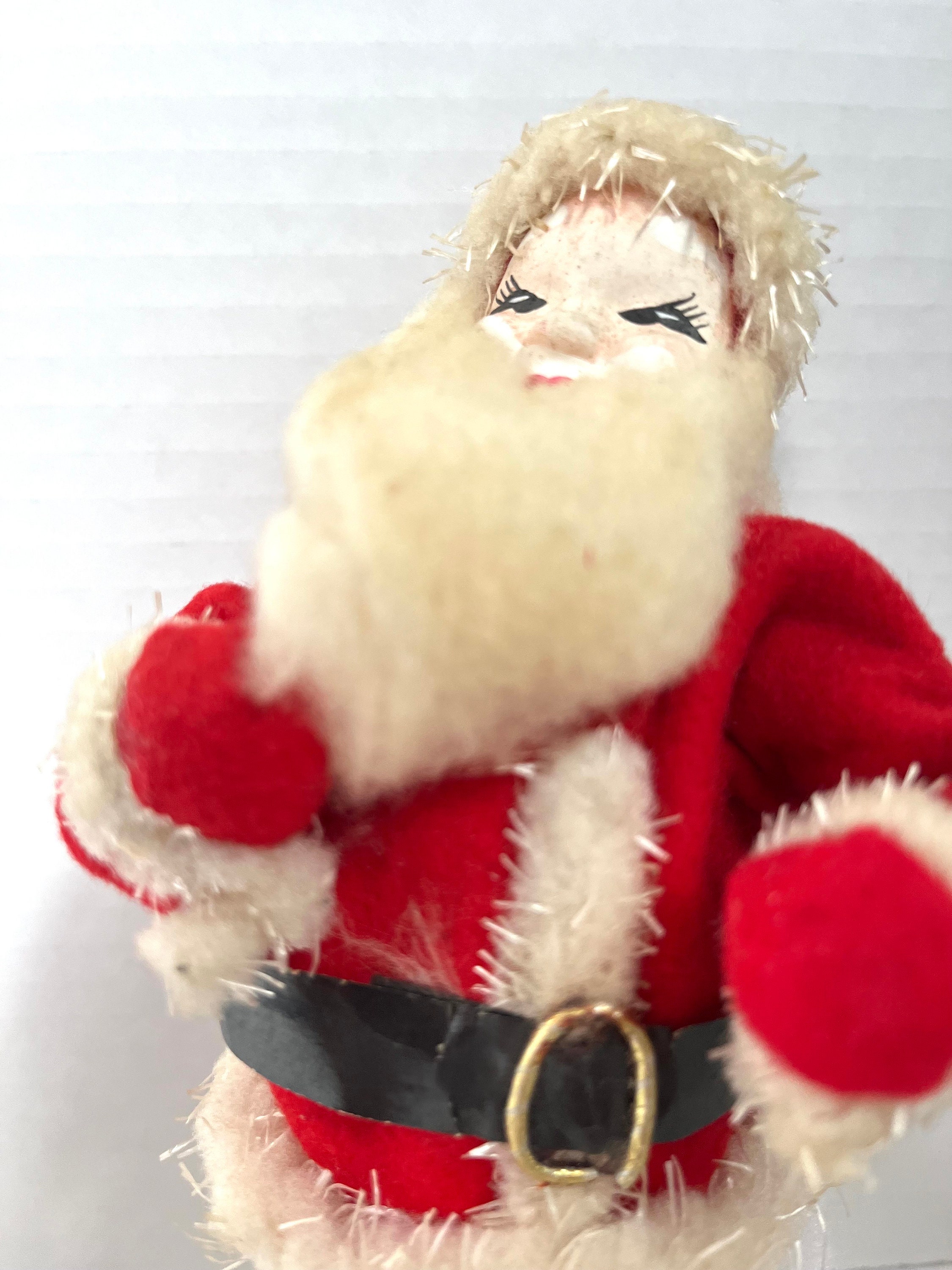 Vintage, Antique, Christmas Santa Figure. Santa is 6 Inches Tall - Etsy