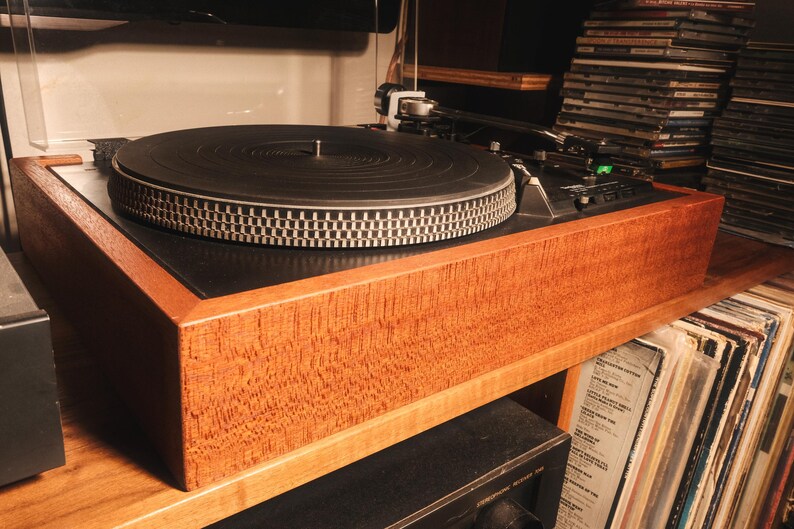 Hand Made Solid Mahogany Turntable Isolation Plinth for Technics SL ...
