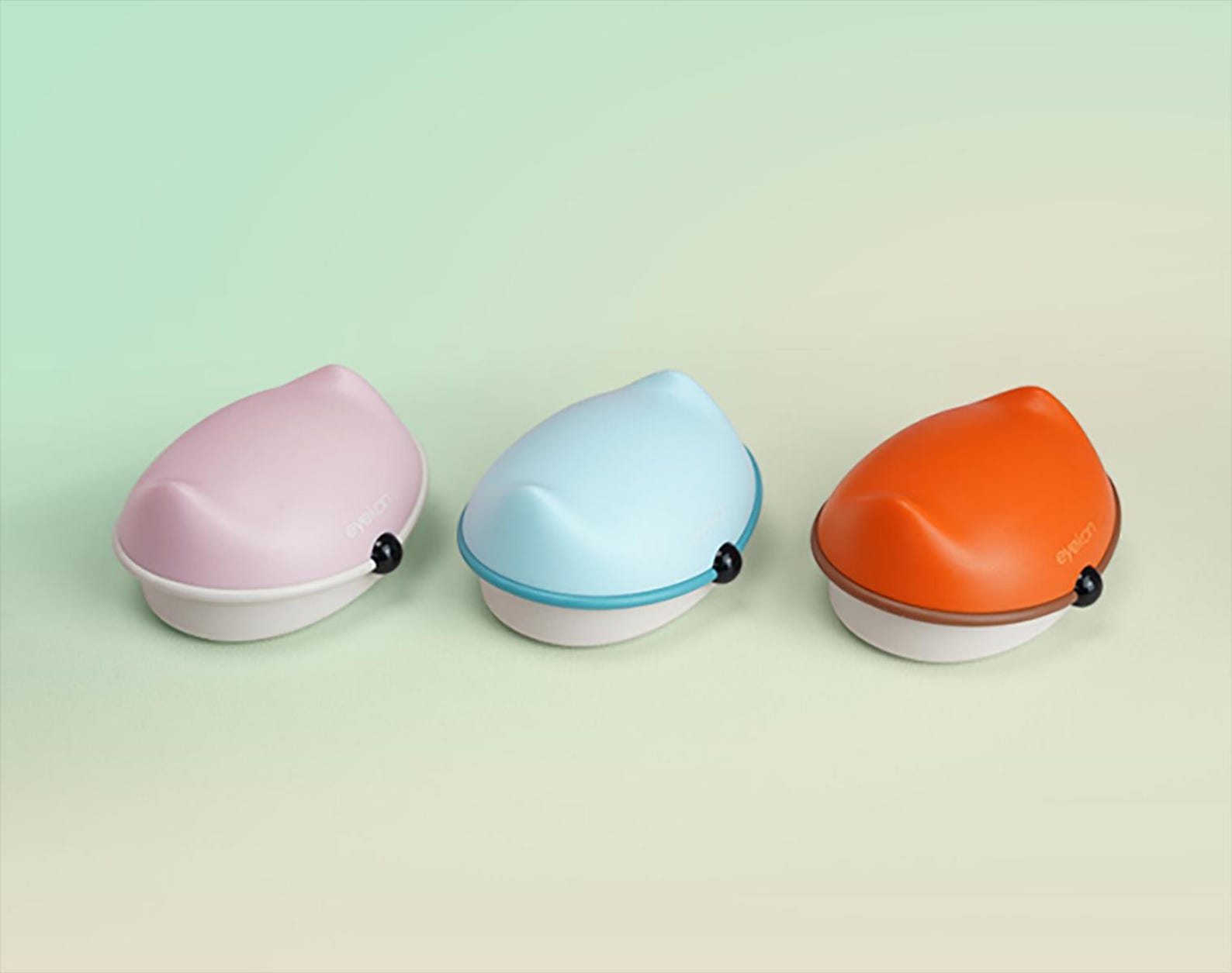Cute Fox Contact Lens Case Kit, Travel Storage With Mirror - Etsy