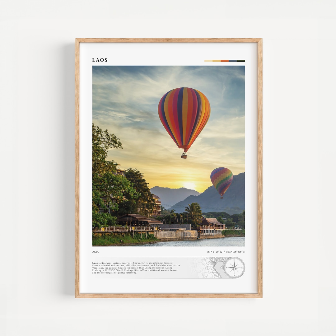 Laso Printable Travel Poster, Instant Download, Laso Print, Laso Wall ...