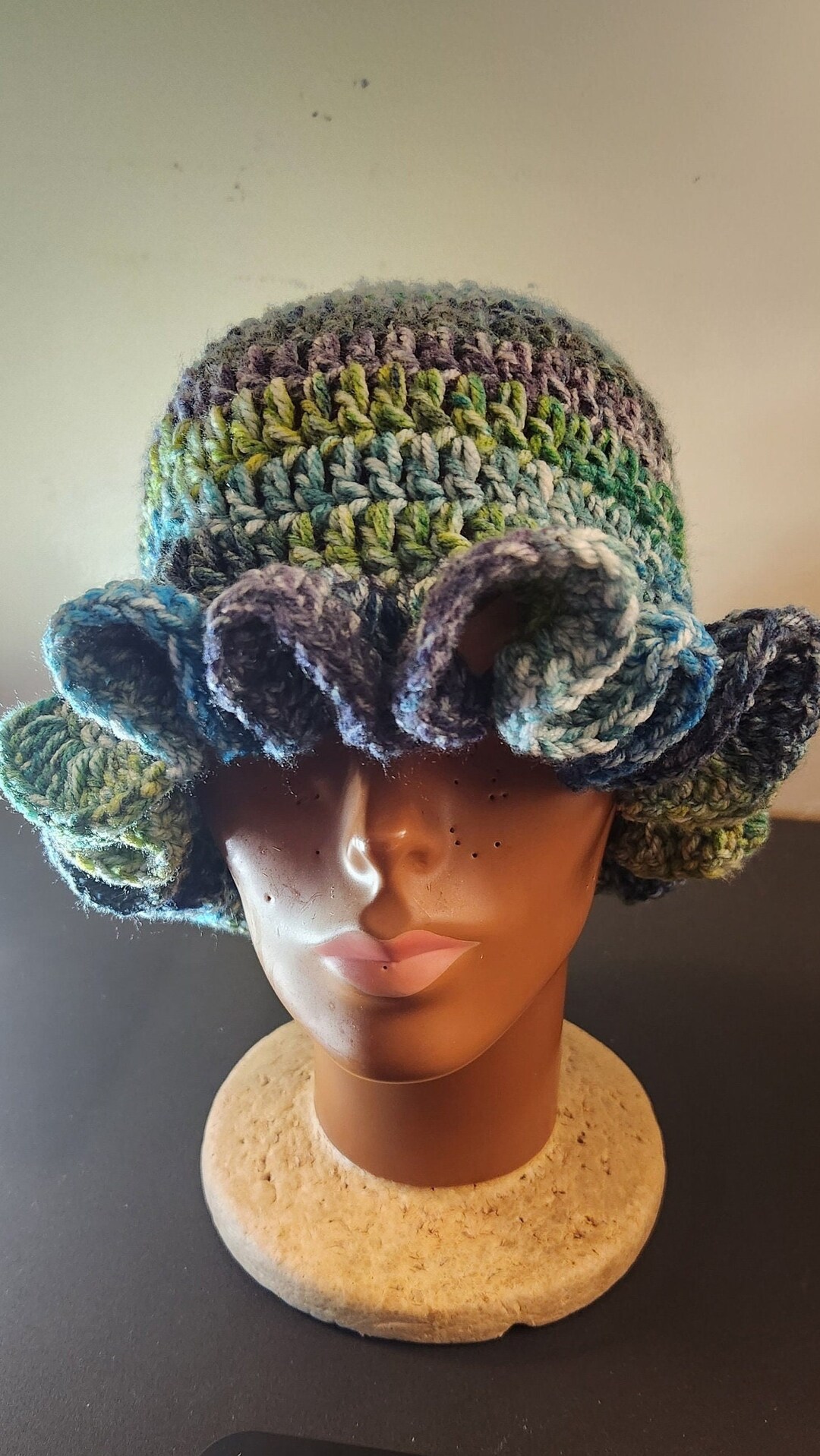 Crochet Summer Ruffle Hat - Etsy