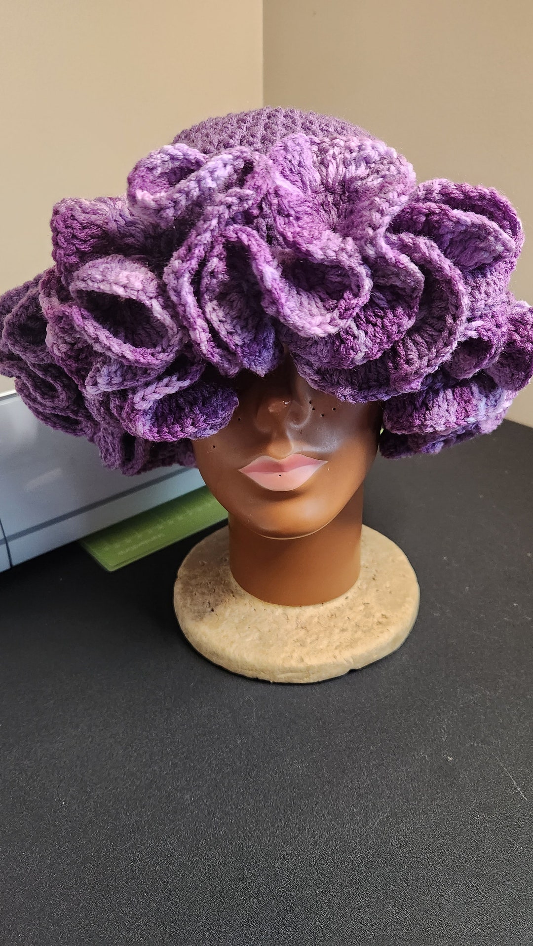 Crochet Ruffle Hat 12 - Etsy
