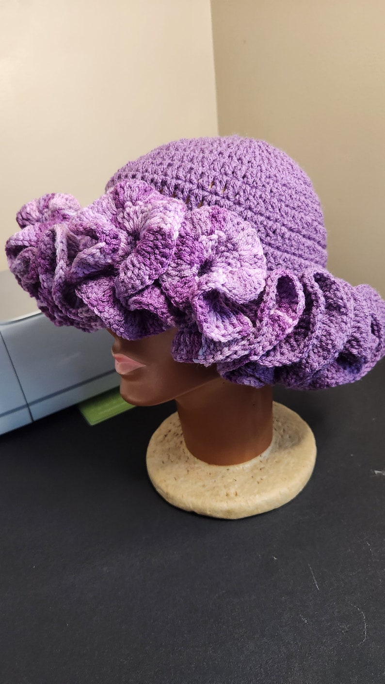 Crochet Ruffle Hat 12 - Etsy
