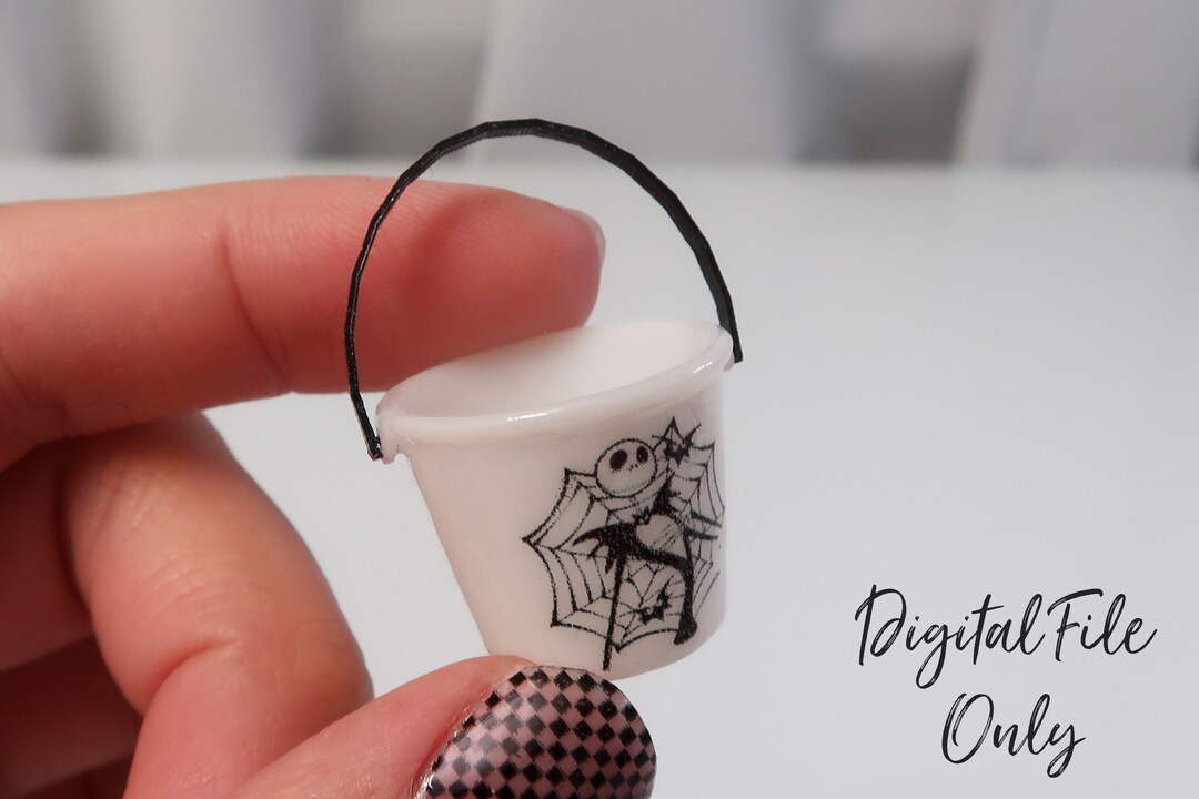 1/12 Scale Miniature Bucket- Digital STL File - Etsy