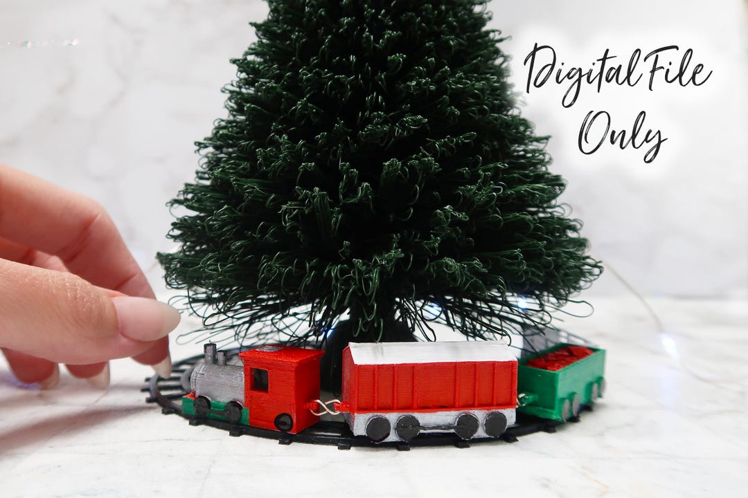 1/12 Scale Miniature Train Set- Digital STL File - Etsy