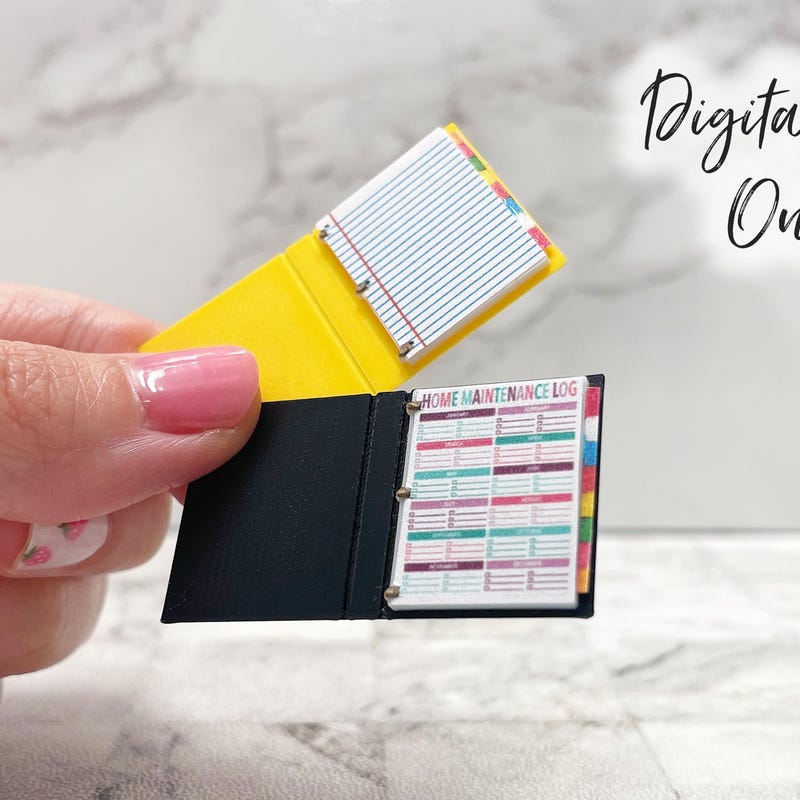 1/12 Scale Stationary - Etsy