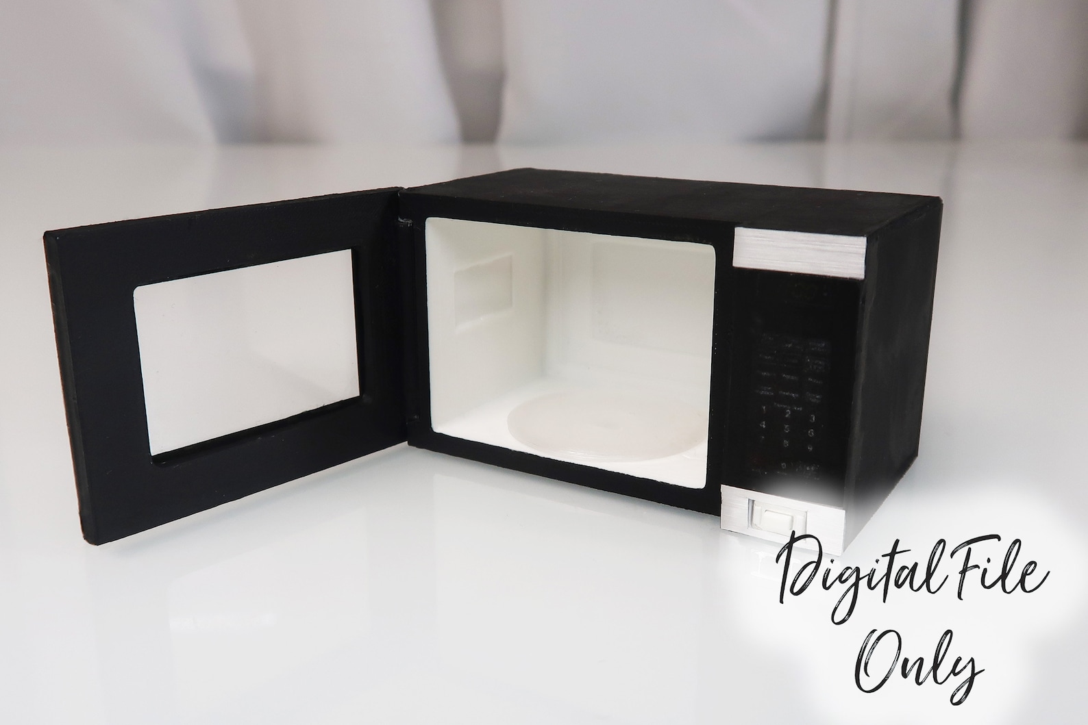 1/12 Scale Miniature Microwave - Digital File - Etsy