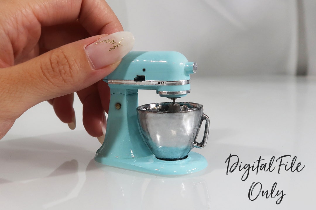 Miniature Stand Mixer - Digital STL File | Digital Download - Etsy