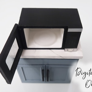 1/12 Scale Miniature Microwave - Digital File - Etsy
