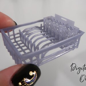 1/12 Scale Miniature Dishwasher - Digital STL File | Digital Download ...