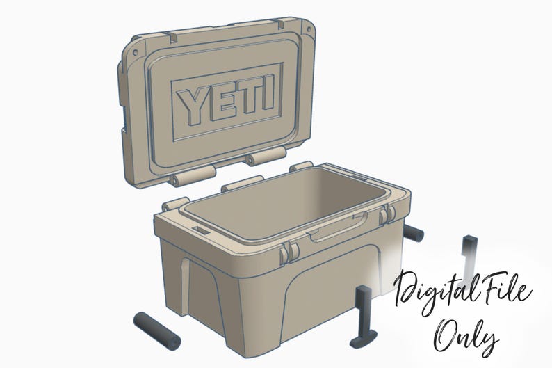 1/12 Scale Miniature Cooler- Digital STL File - Etsy