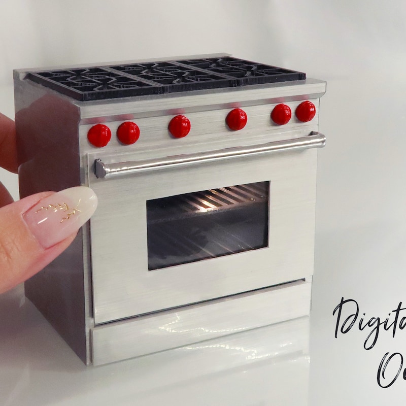 Miniature Stove Digital - Etsy